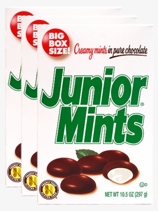 Junior Mints Big Box - 1.6 Oz Junior Mints - Free Transparent PNG ...