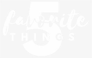 Five Favorite Things - Calligraphy - Free Transparent PNG Download - PNGkey