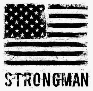 Strongman Flag Tee - Thin Blue Line No Background - Free Transparent ...
