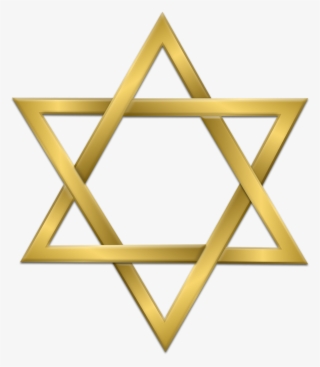 Star Of David Computer File - Jewish Star Gold Transparent - Free Transparent PNG Download - PNGkey