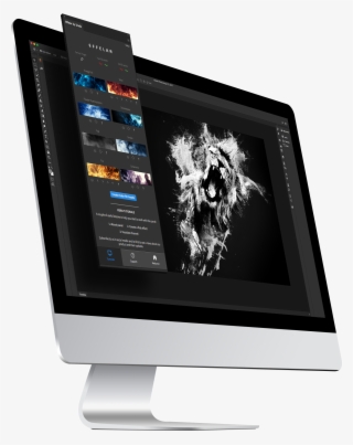 Effelar Panel In Photoshop - Led-backlit Lcd Display - Free Transparent ...