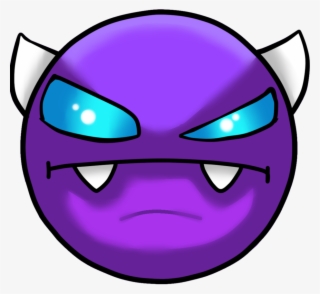 Demon Geometry Dash Png - Geometry Dash Insane Demon Face - Free ...