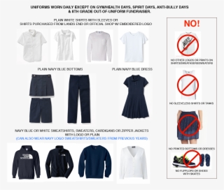 Students Do Not Have To Wear Uniforms On School Picture - Pattern ...