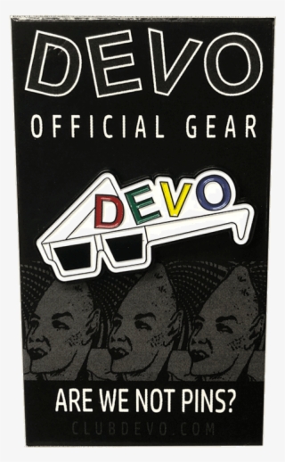 Devo 3d Glasses Enamel Pin - Flyer - Free Transparent PNG Download - PNGkey