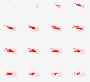 Left 1 - Blood Pixel Art Spritesheet - Free Transparent PNG Download ...