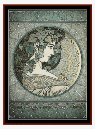Mucha Cross Stitch Pattern By Cross Stitch Collectibles - Obras De ...