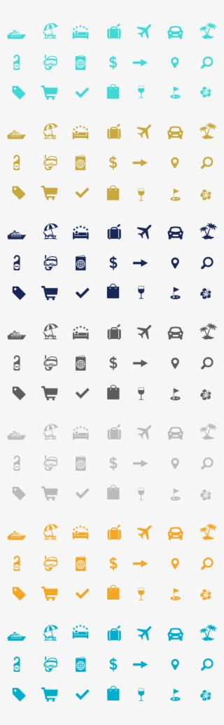 Some Of These Icons Existed Already As Vectors But - Free Transparent ...