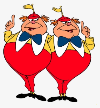 Tweedle Dee And Tweedle Dum Png - Free Transparent PNG Download - PNGkey