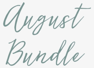 Calligraphy August 2018 - Free Transparent PNG Download - PNGkey