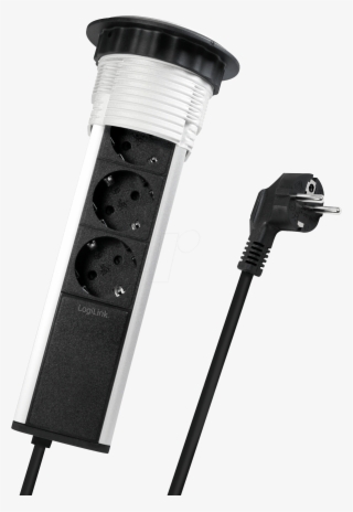 3 Way Pop Up Socket Outlet For The Table Logilink Lps235 - Ac Power ...