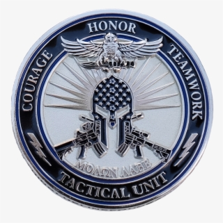 Thin Blue Line Foundation Tactical Unit Coin - Emblem - Free ...