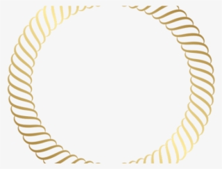 Rope Clipart Golden Circle - Gold Border Png - Free Transparent PNG ...