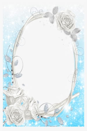 15 Frozen Overlays Png For Free On Mbtskoudsalg - Frame Azul Png - Free ...