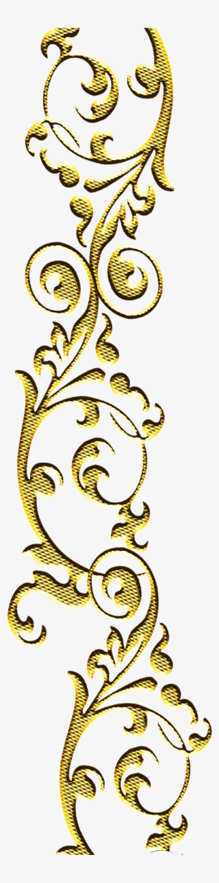 Damask Border - Illustration - Free Transparent PNG Download - PNGkey