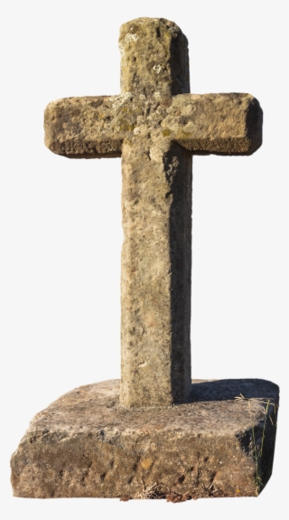 Cemetery, Marble, Cross, Illustration, Funeral, Stone, - Lapida Png ...