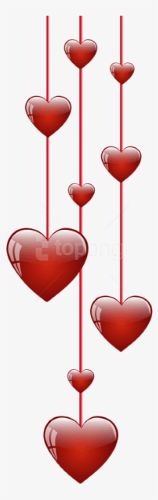 Hanging Hearts Decor Png Clip Art - Free Transparent PNG Download - PNGkey