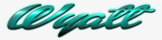 Wyatt Name Logo Png - Graphic Design - Free Transparent PNG Download ...