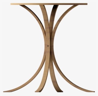 Fornbro Pedestal Table - End Table - Free Transparent PNG Download - PNGkey
