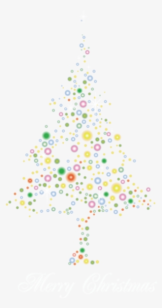 Christmas Tree Vector Icon - Abstract Christmas Tree Vector Png - Free ...