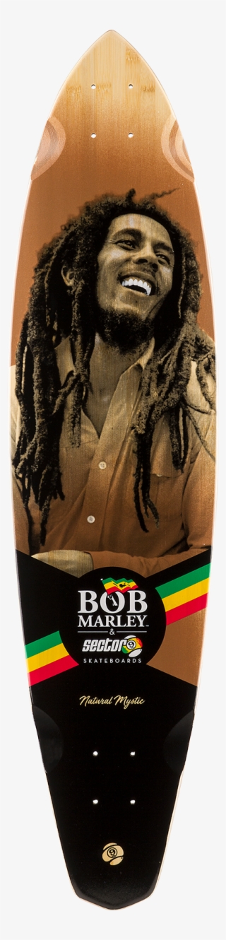 Natural Mystic Deck - Sector 9 Longboard Bob Marley - Free Transparent ...