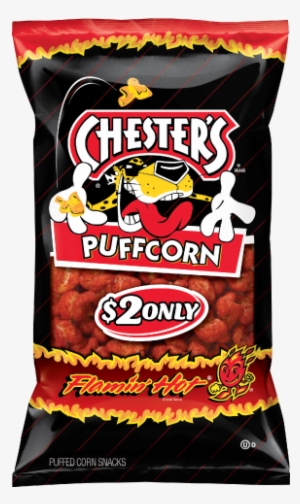 Flamin' Hot Puffcorn - Flamin Hot Puffcorn - Free Transparent PNG ...