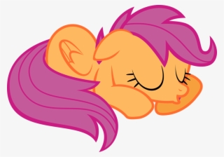 Free Garfield Sleeping Png - My Little Pony Applejack Sleeping - Free ...