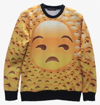 Emoji Crewneck Get On Fleek - Clothing - Free Transparent PNG Download ...