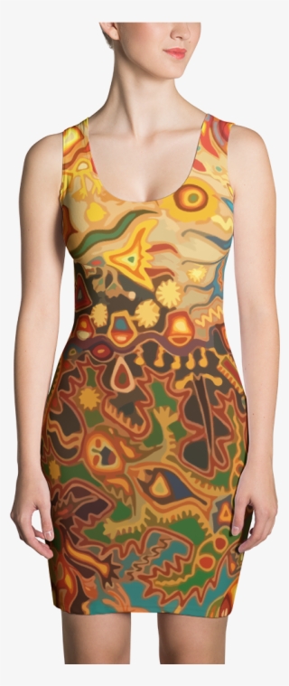 Psychedelic Indian Women's Dress - Printful Dress - Free Transparent ...