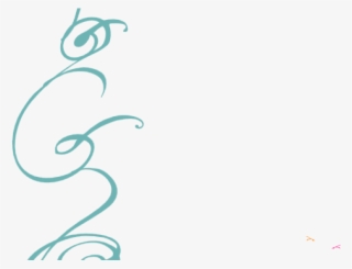 Decorative Border Clipart Side - Swirl Clip Art - Free Transparent PNG ...