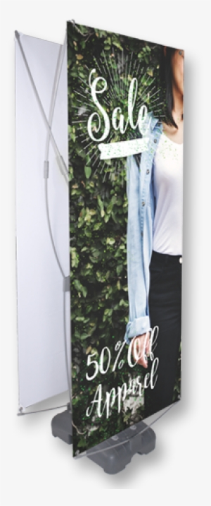 Double Sided Outdoor Banner Stands - Design - Free Transparent PNG ...