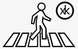 Crosswalk Logo Based On Crosswalk By Juan Pablo Bravo, - Pedestrian ...