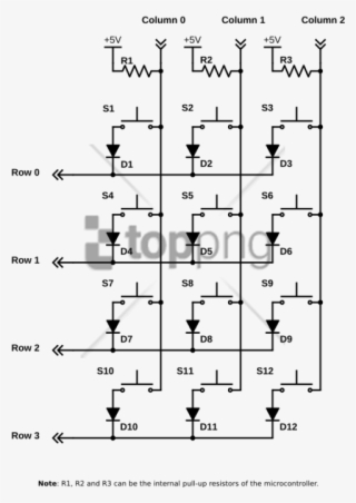 Free Png Download Button Matrix Png Images Background - Number - Free ...