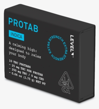 Level Indica Protab - Sativa Protab - Free Transparent PNG Download ...