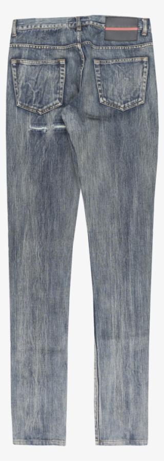 Black Scale Distressed Denim Jeans Ripped Pants Mens - Pocket - Free ...