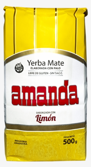 Amanda Limon 0,5kg - Yerba Mate Amanda - Free Transparent PNG Download ...