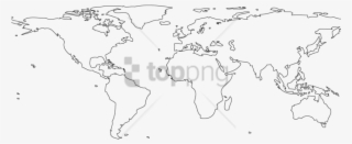 Free Png Download Blank Color World Map Png Png Images - Atlas - Free ...