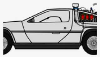 Delorean Clipart - Delorean Time Machine Png - Free Transparent PNG ...