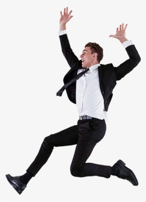 Jumping Man Vector - Happy Person Png Icon - Free Transparent PNG ...