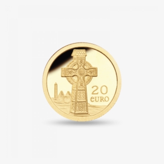 Celtic Cross €20 Gold Proof Coin - Ireland Gold Coins - Free ...