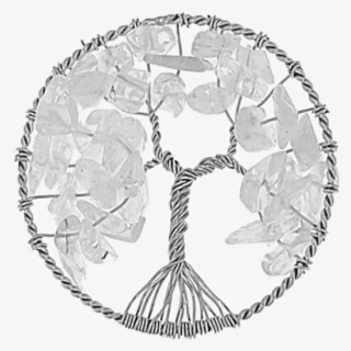 Tree Of Life Fantasy Insignia With White Stones 33mm - Monogram - Free ...