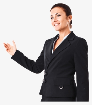 Lady Pointing Canvas - Png Girl Pointing Hands - Free Transparent PNG ...