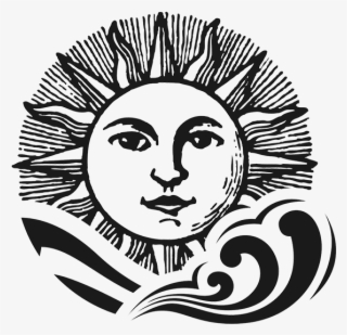 Sun Face 2 Icons Png - Sun With Face On Png - Free Transparent PNG ...