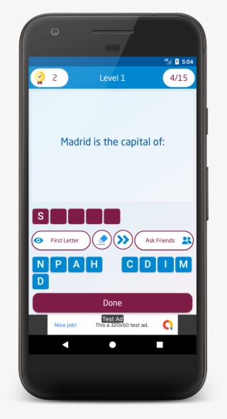 Online Word Quiz Image Guess Puzzle Game For Android - Smartphone ...