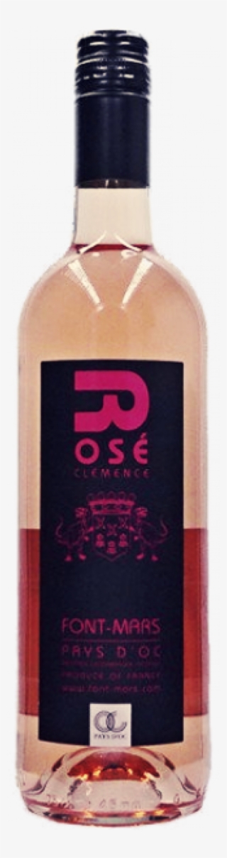 Font-mars Rose Clemence Pays D'oc - Two-liter Bottle - Free Transparent ...