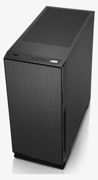 Gamemax Silent Miditower Black - Computer Hardware - Free Transparent ...