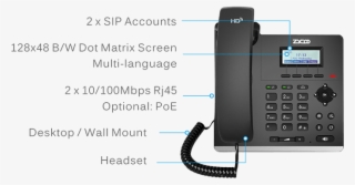 Support Two Sip Accounts And Full Basic Features That - Voip Phone ...