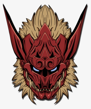 Image Of Odogaron Mask Alpha - Illustration - Free Transparent PNG ...