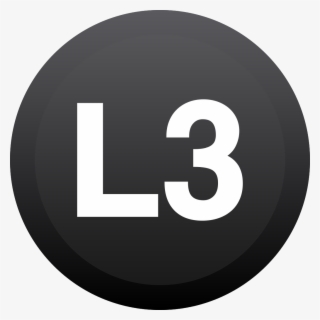 Playstation Button L3 - Ps4 L3 Button Png - Free Transparent PNG ...