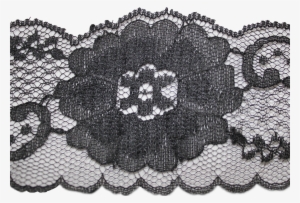Lace Transparent Black - Black Lace Ribbon Png - Free Transparent PNG ...